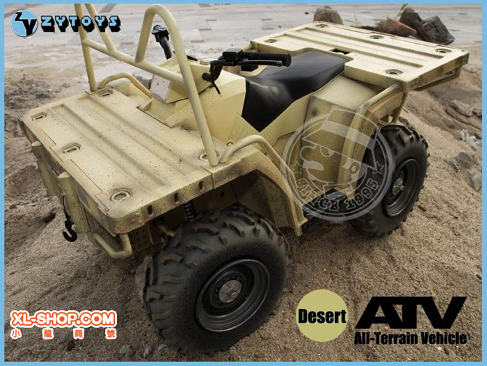 ZY Toys - 1/6 Accessories - ATV - All Terrain Vehicle [Desert Ver.]