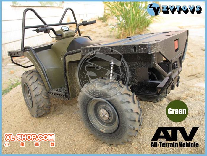 ZY Toys - 1/6 ATV All Terrain Vehicle [Green Ver.]